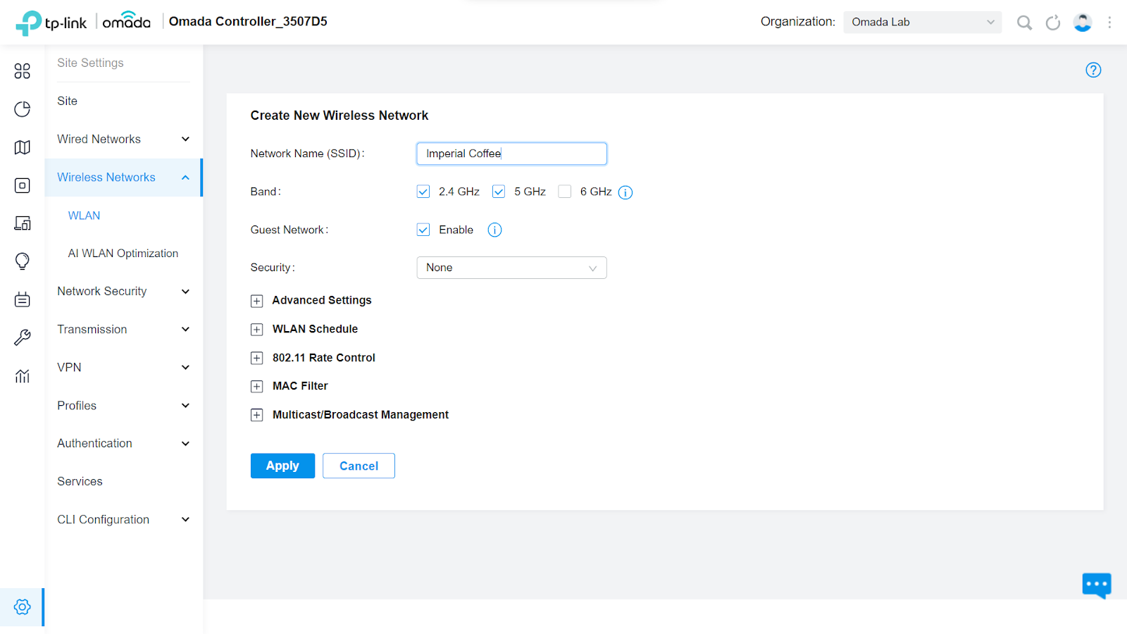 TP Link - Omada Cloud – CoffeeBean Technology
